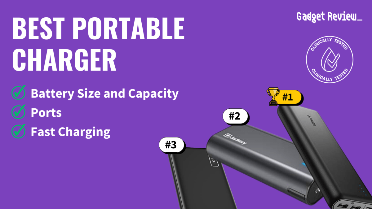 Best Portable Chargers ~ New Power Banks + Phone Charging Devices