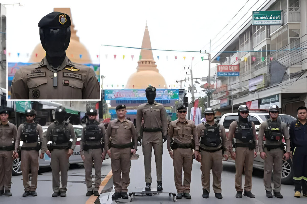 Thailand Debuts AI Police Robot for Festival Security - Gadget Review