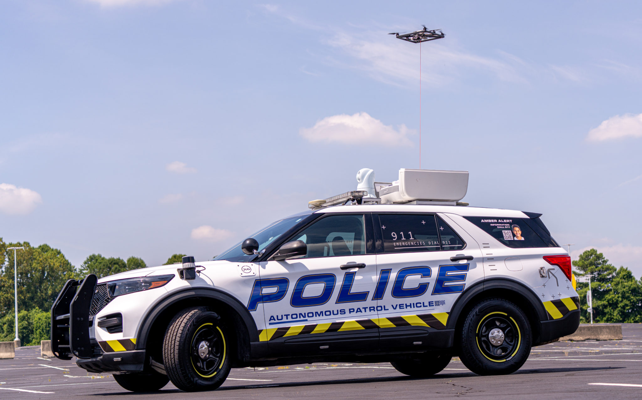 Meet Miami’s Robo-Cop: Autonomous Patrol Car That Launches Drones ...
