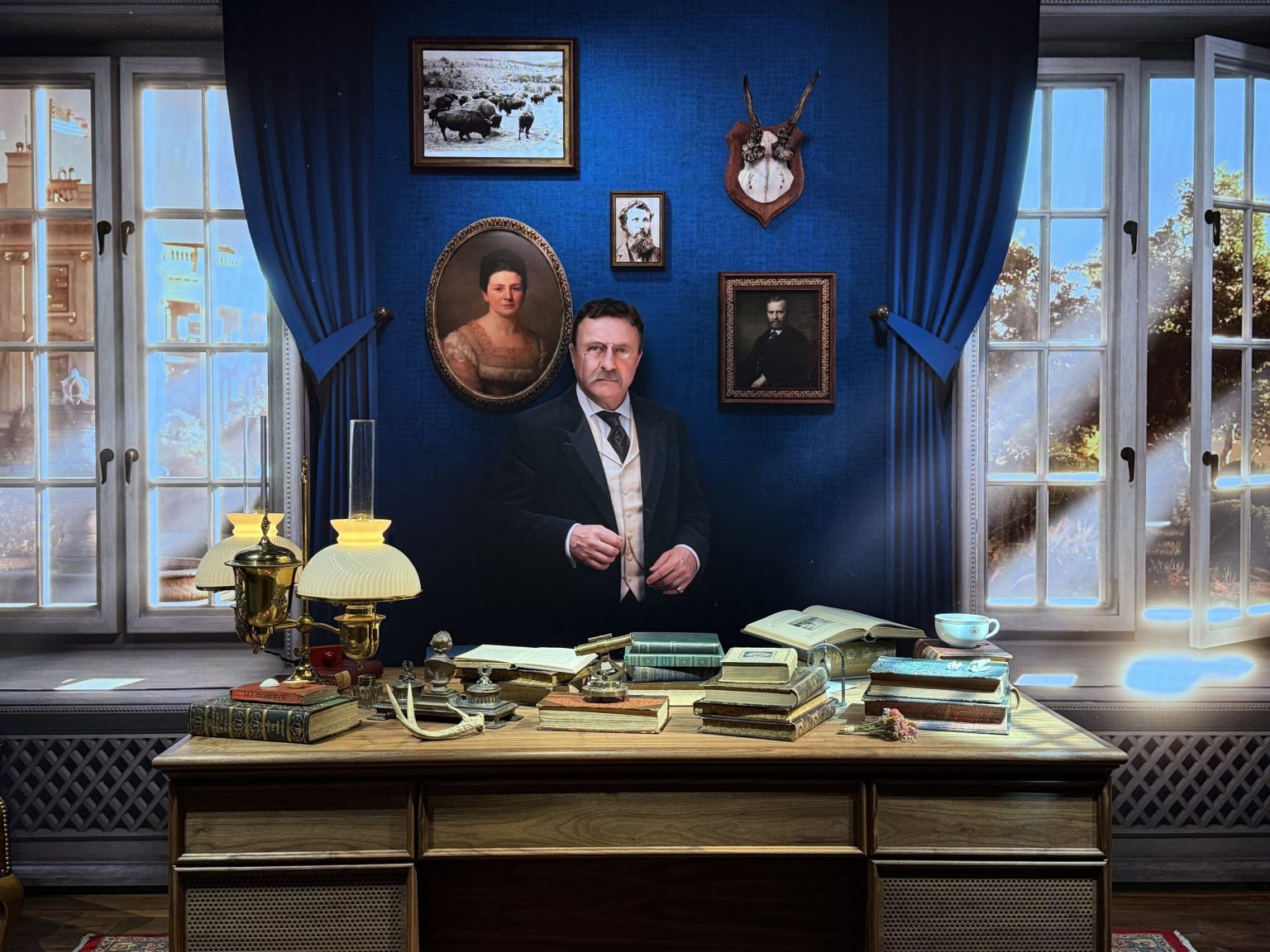 Inside the Surreal Moment a Hologram of Teddy Roosevelt Answered Trump ...