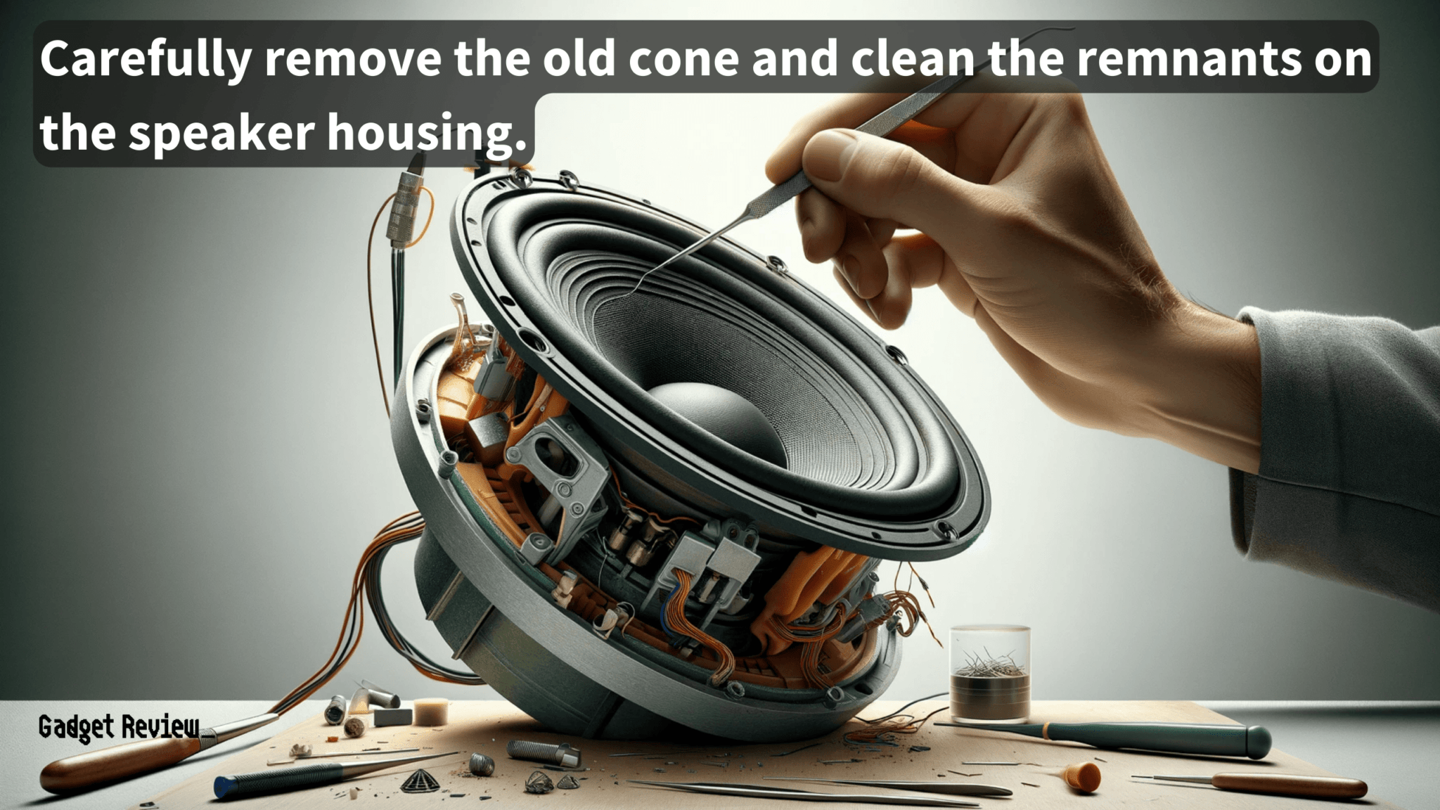 How To Recone Speakers | Replace The Cones On Your Speakers