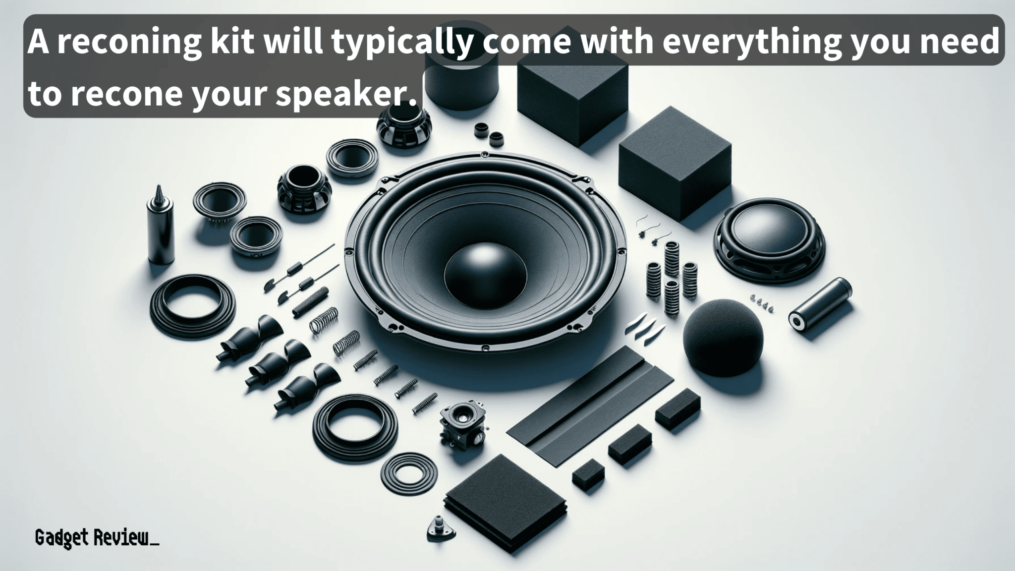 How To Recone Speakers | Replace The Cones On Your Speakers