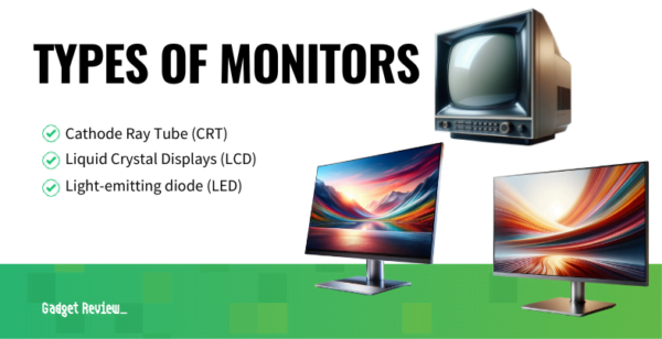Types Of Monitors | How to Choose the Best Monitor Type