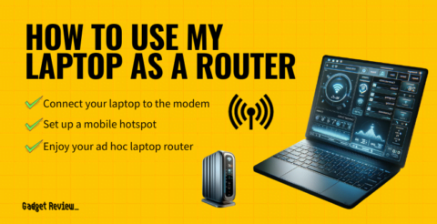How To Use My Laptop As A Router | Turn A PC Into A Router